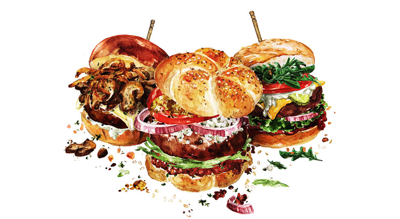 BBQ Beef Brisket Burgers